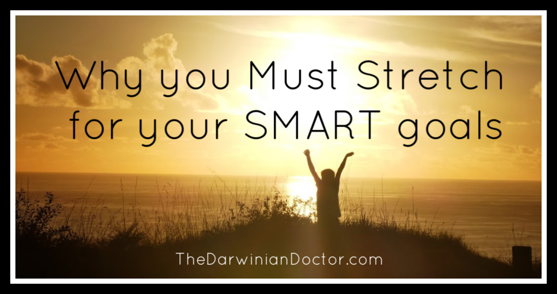 Why you must stretch for your SMART goals - The Darwinian Doctor