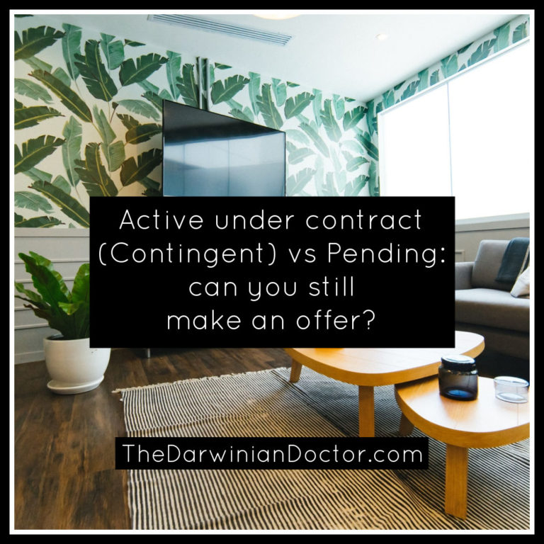 Active under contract (Contingent) vs Pending: can you still make an ...